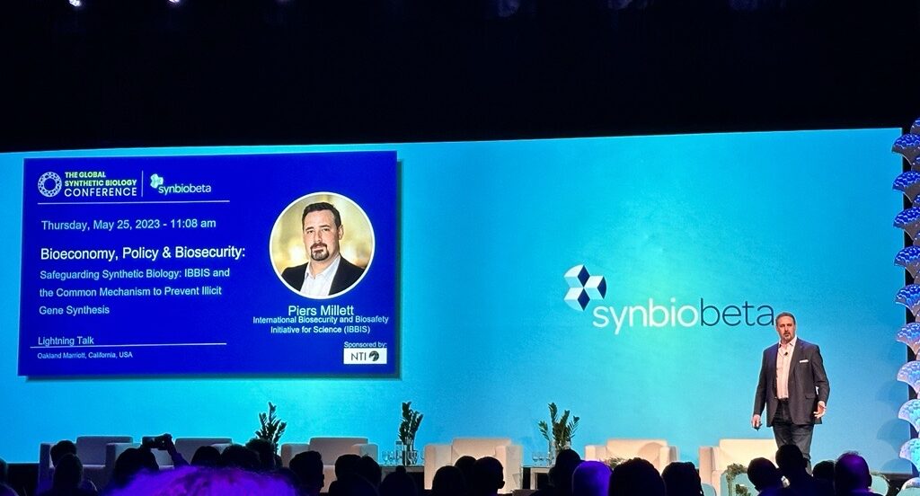 Millett Outlines IBBIS Engagement with Industry at SynBioBeta 2023 - IBBIS