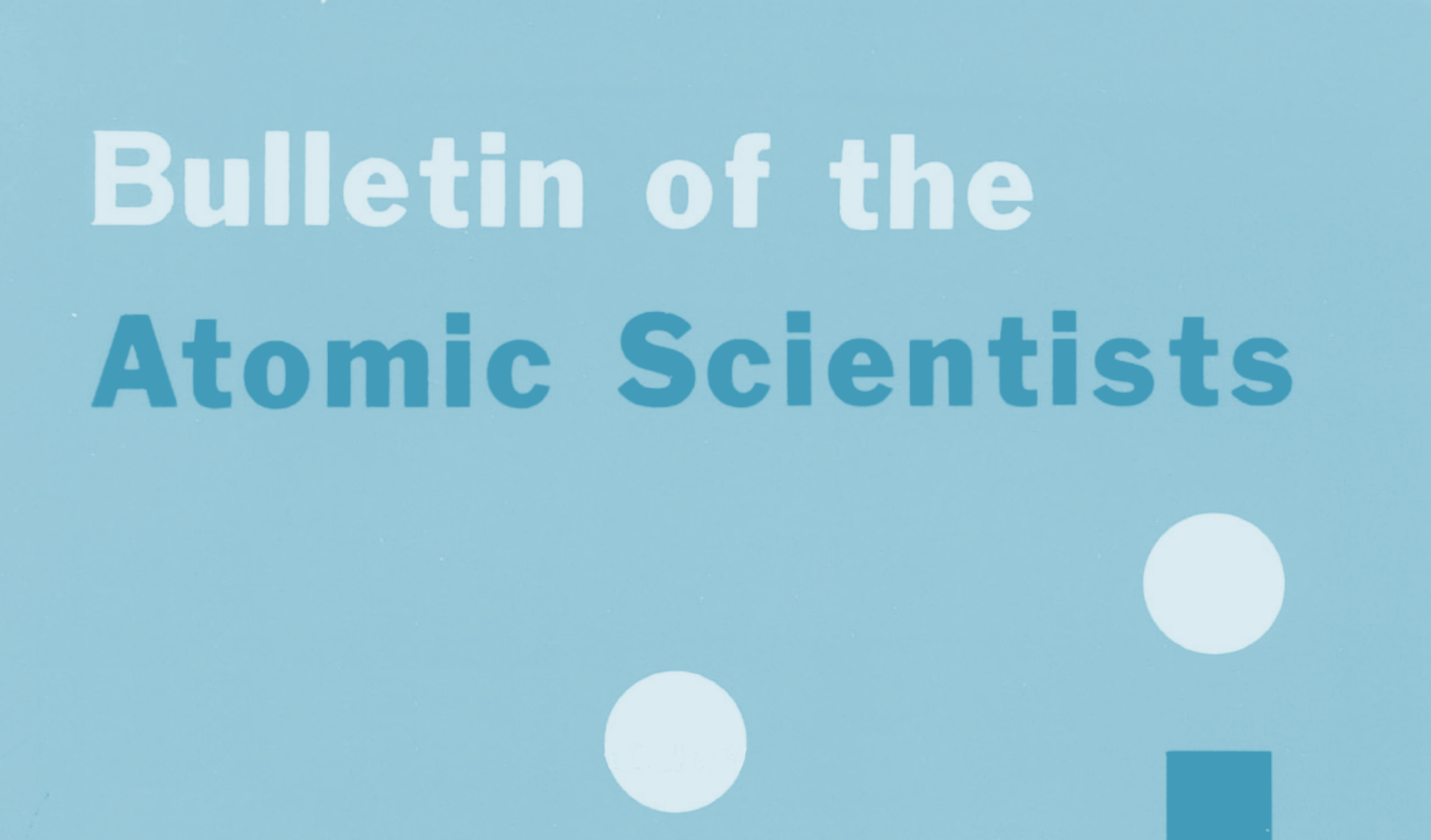 Common Mechanism highlighted in the Bulletin of the Atomic Scientists ... Common Mechanism highlighted in the Bulletin of the Atomic Scientists ...