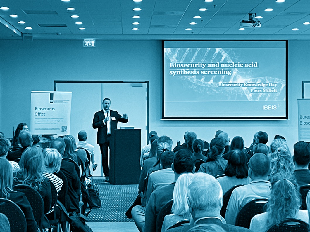 IBBIS talks DNA synthesis screening at Dutch Biosecurity Knowledge Day ...